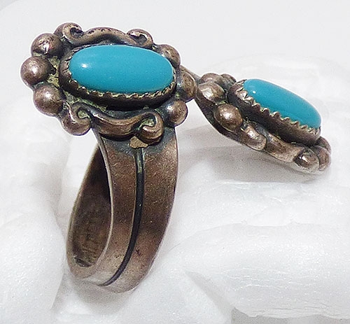 Bell Trading Post Turquoise Bypass Ring - Garden Party Collection ...