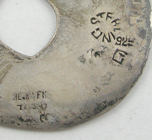 Mexican Taxco Sterling Entwined Snakes Brooch - Garden Party Collection ...